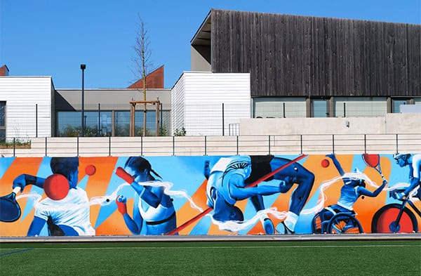 JUVIGNAC REMPORTE LE CONCOURS DE LA PLUS BELLE FRESQUE SPORTIVE | Juvignac